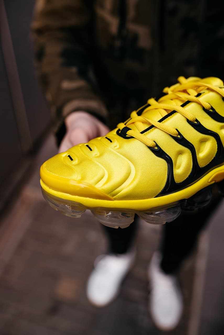 Кроссовки Nike Air Max Vapor Max Plus (Yellow) ☀ доставка Киев и Украина